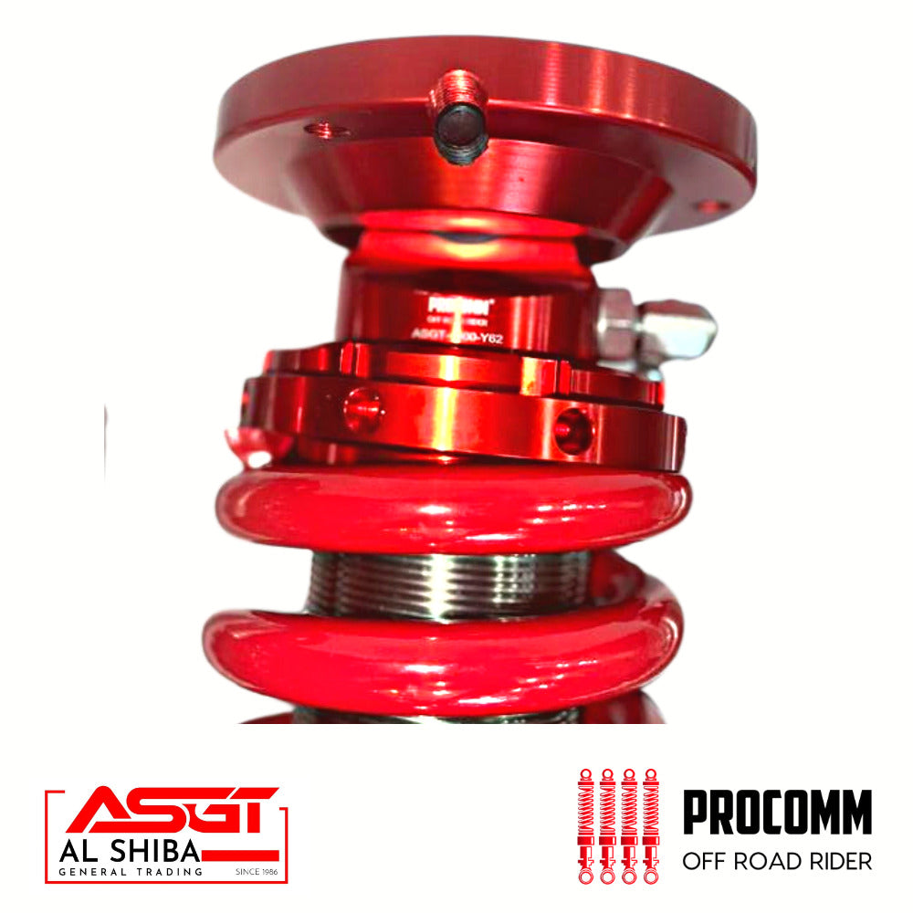 PROCOMM 2.5 BODY SUSPENSION WITH 24 ADJUSTABLE - NISSAN PATROL Y62 V8 ...